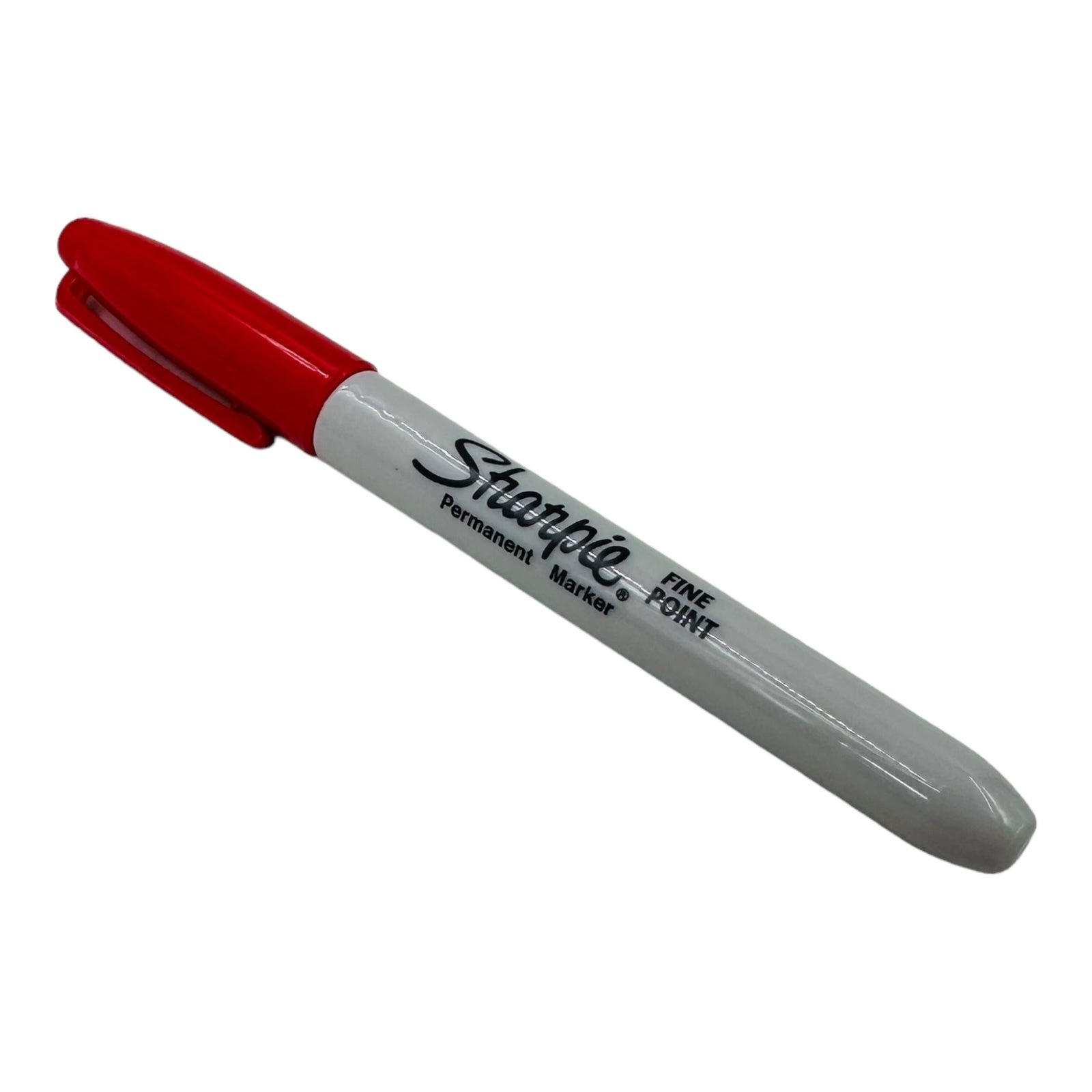 Permanent Marker Sharpie Fine Point -Each Red | Lombardo Supplies, Inc ...